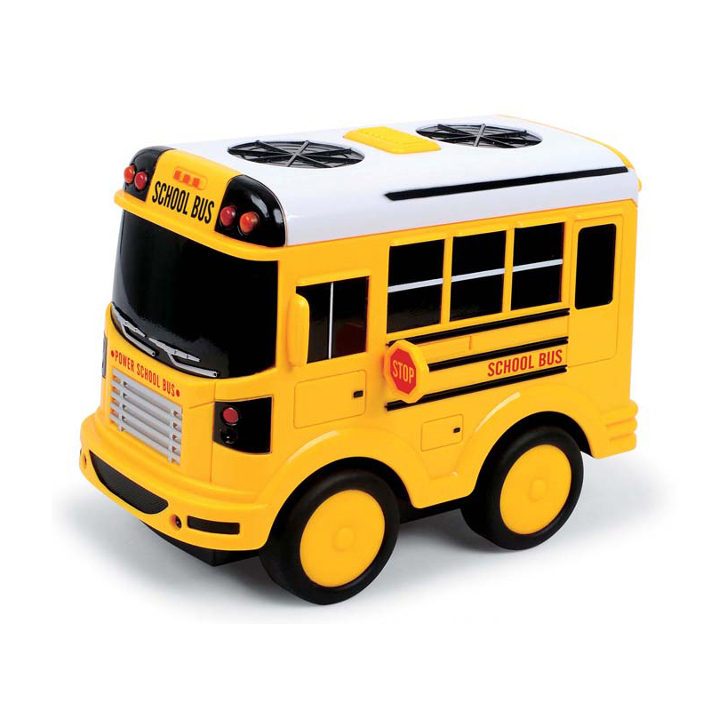 Funny Customized Factory Made OEM/ODM PVC Yellow Friction School Bus ...