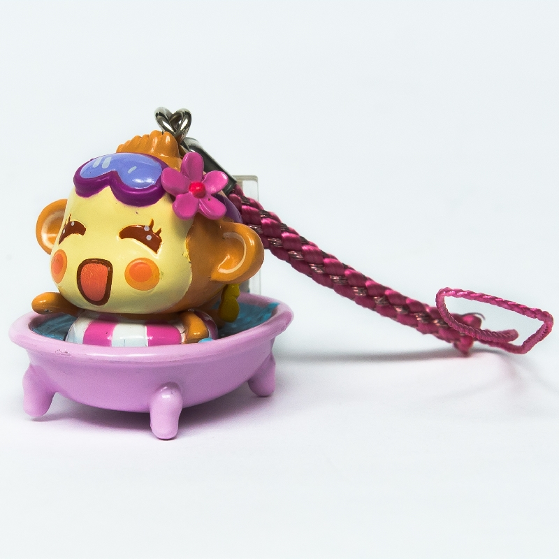 Monkey PVC Keychain Wholesale Animal Custom Plastic PVC Keychains for ...